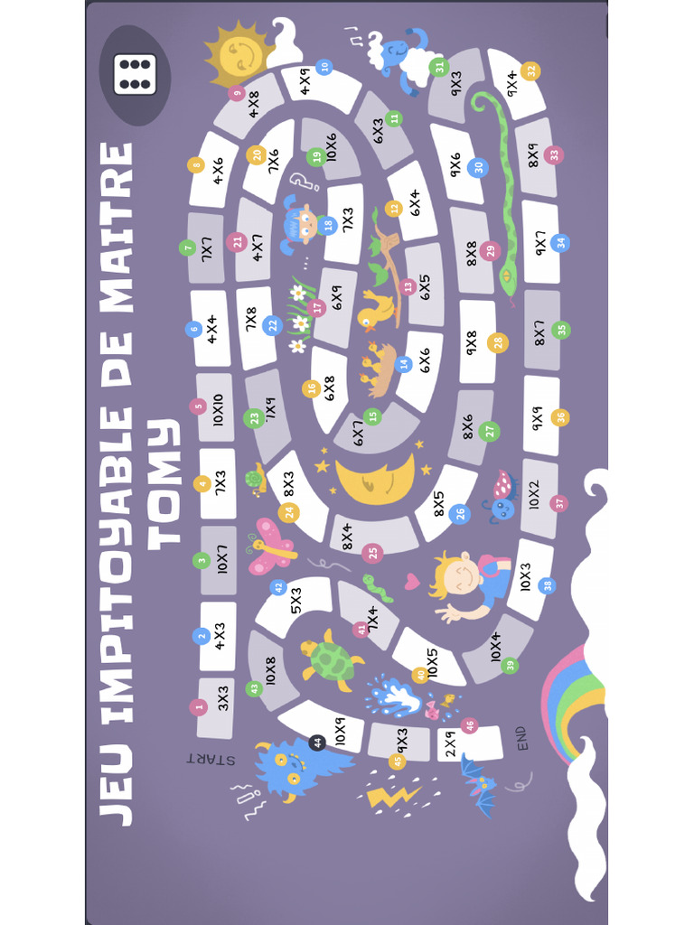 Jeu Des Multiplications | PDF