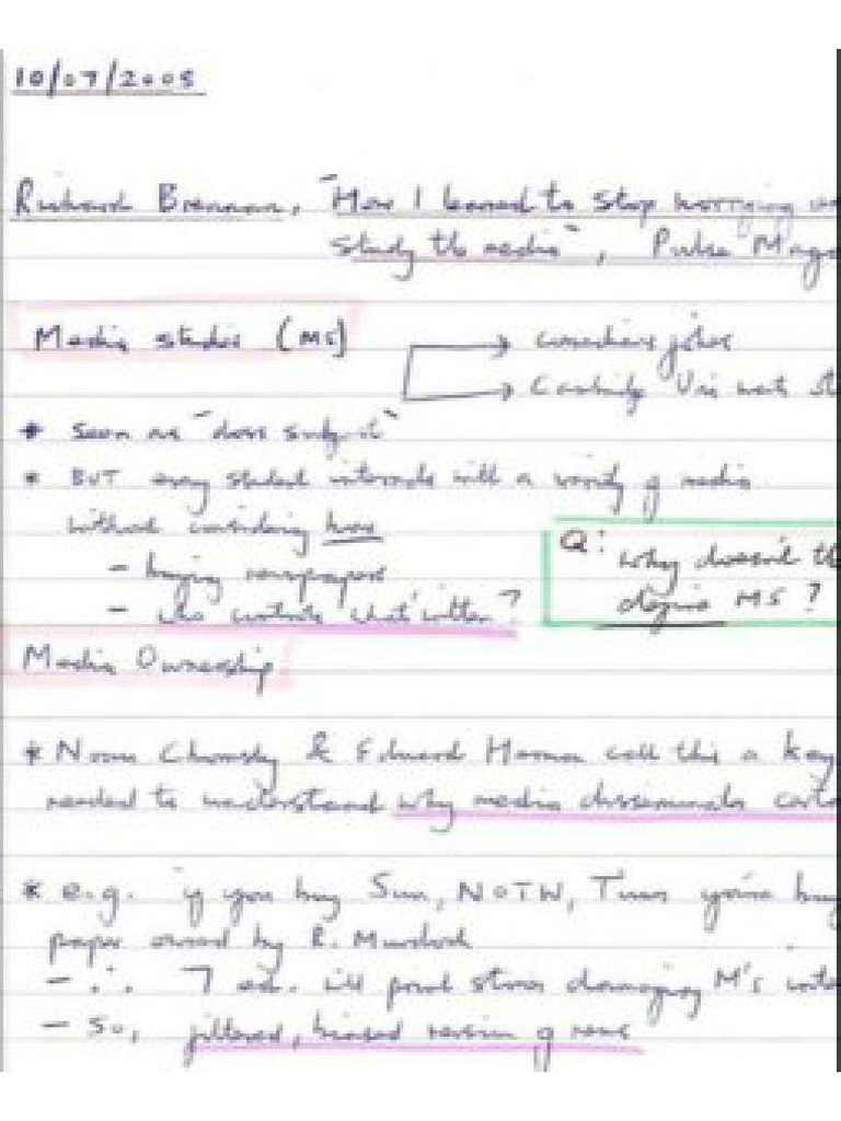 School Note | PDF