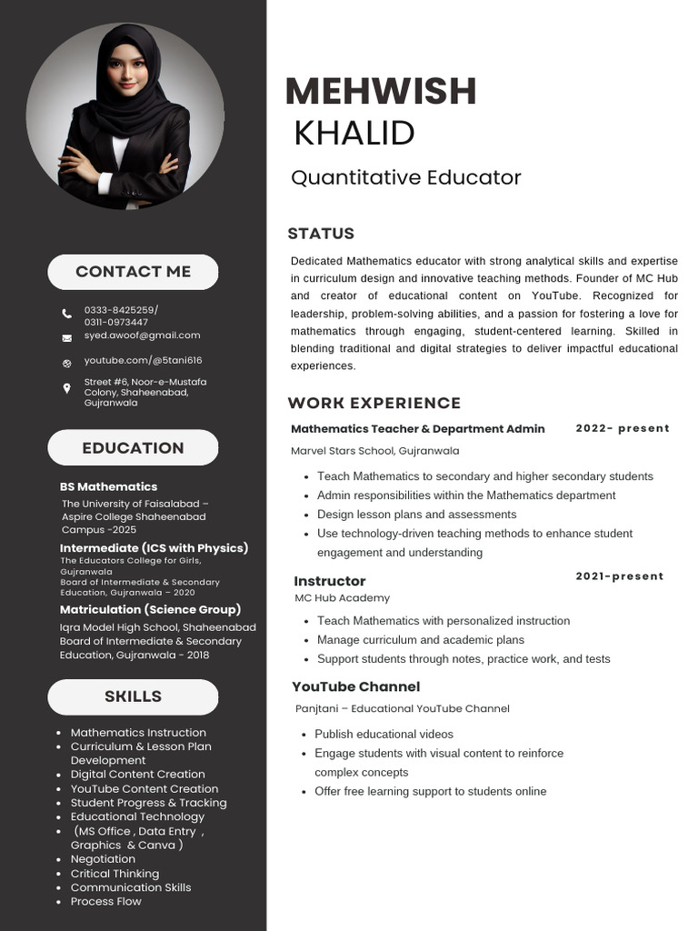 Professional CV Resume - 20250805 - 213438 - 0000 | PDF | Lesson Plan ...