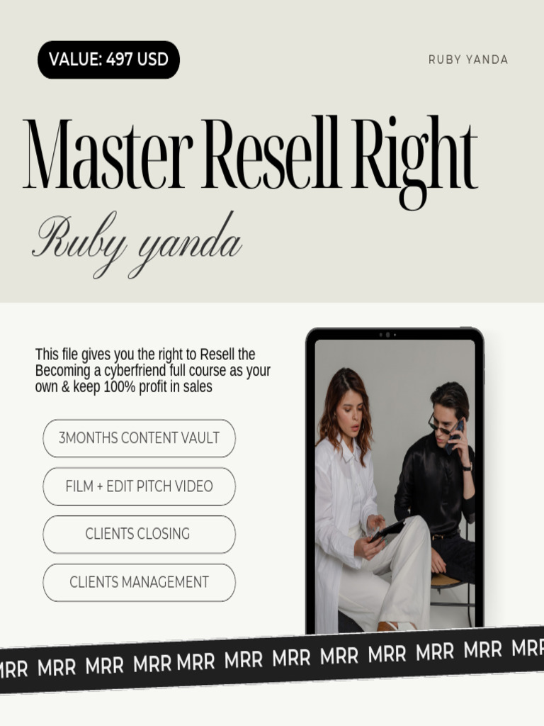 Master Resell Right | PDF