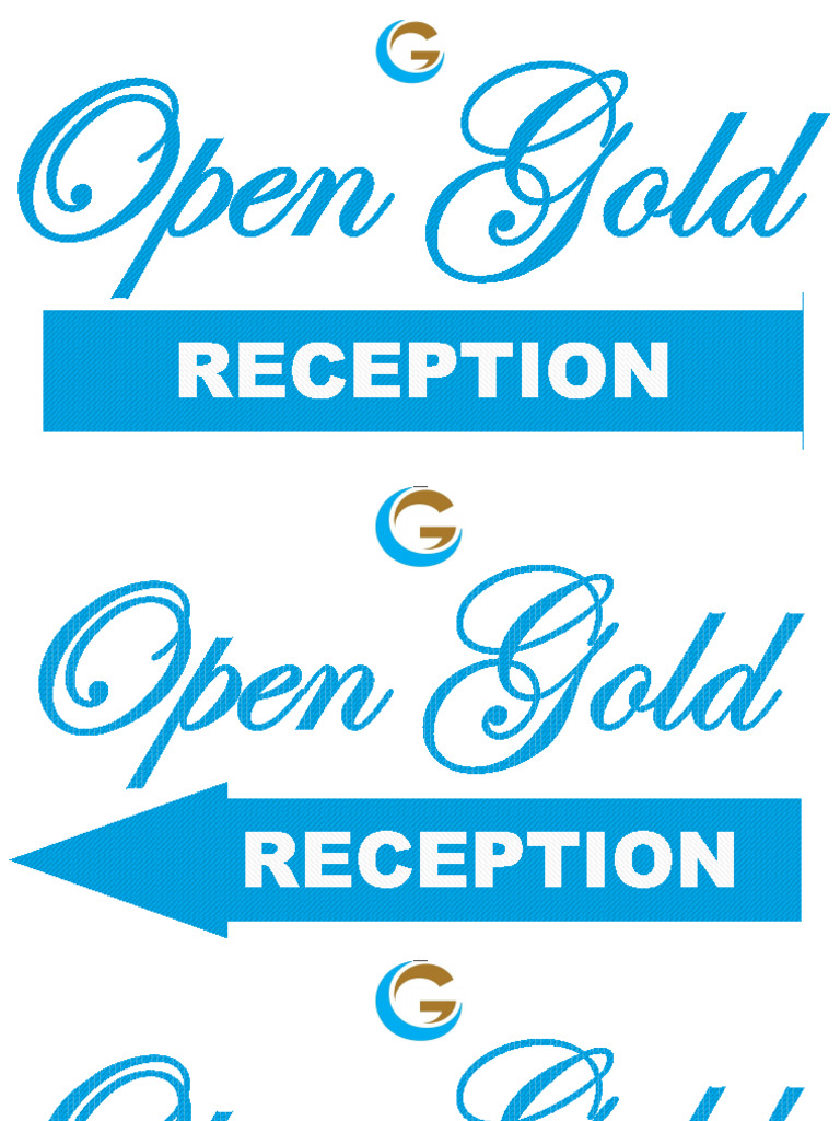 Open Gold Banner Templates Draft 3 | PDF