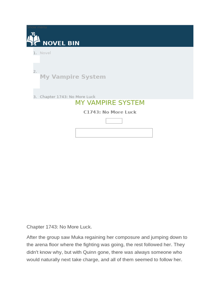 My Vampire System Until 1760 | PDF