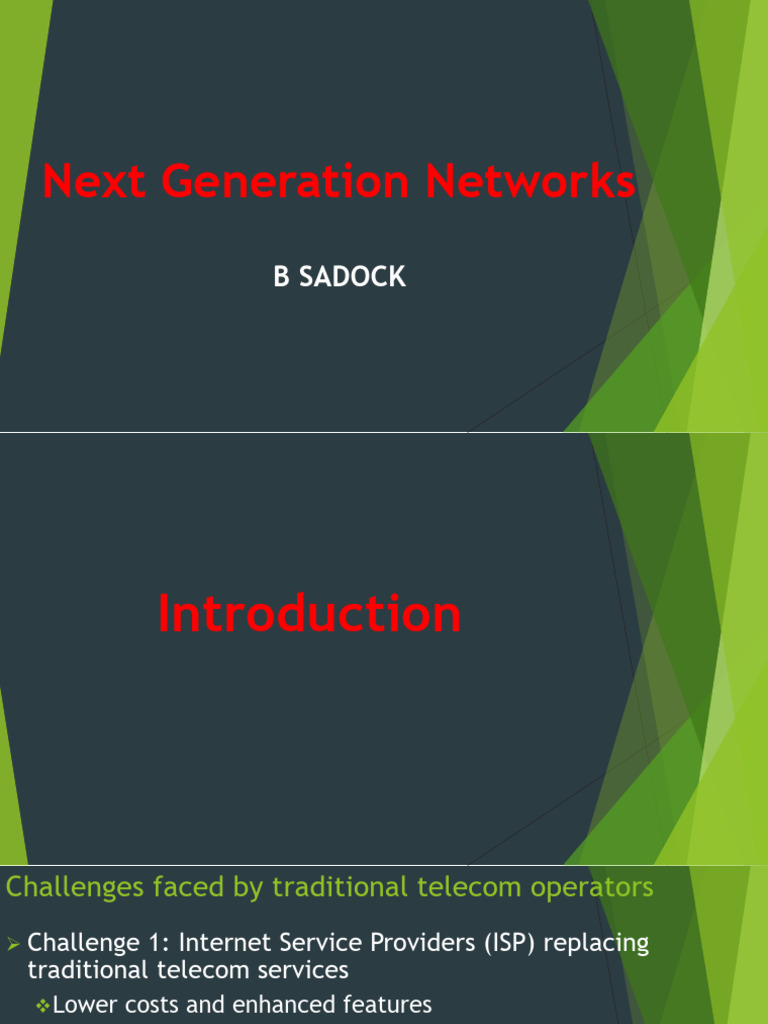 Next Generation Telecom Network Strategies | PDF | Business | Computing