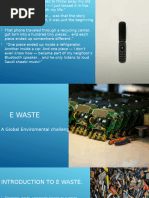 E Waste Observations and Conclusion | PDF