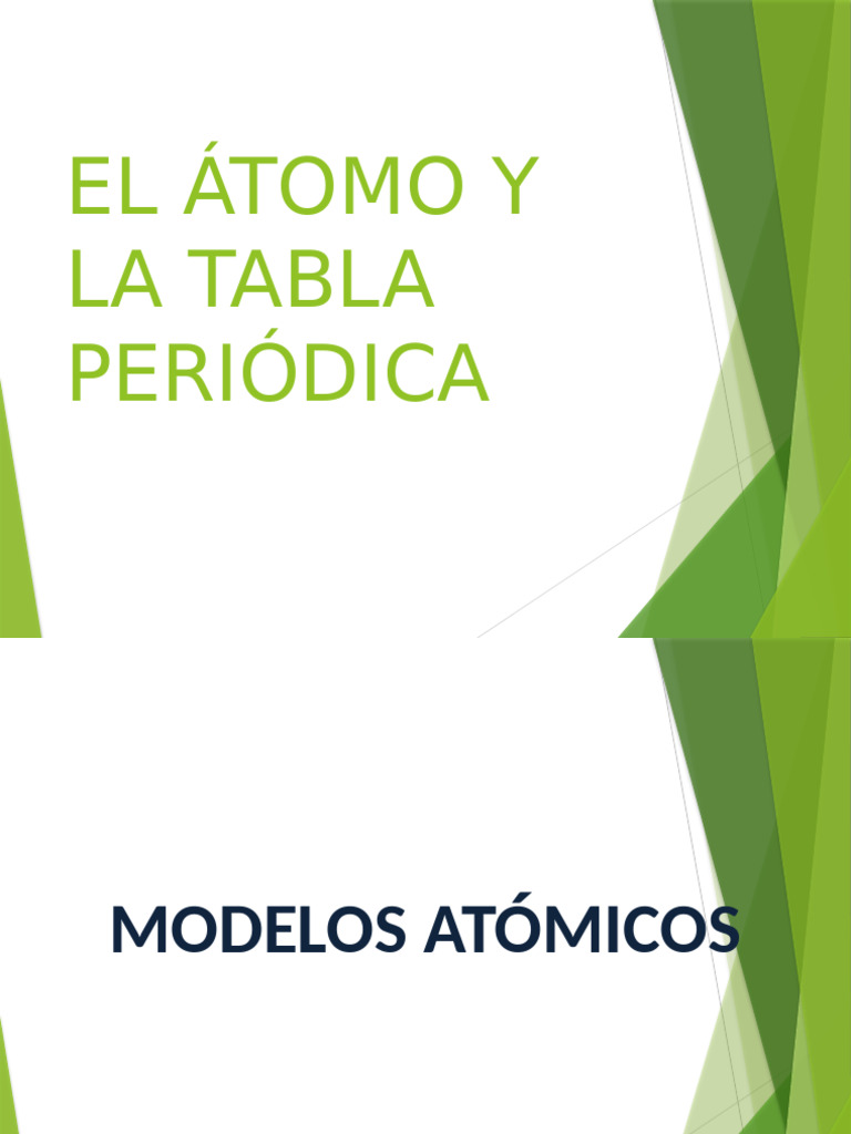 Átomo y Tabla Periódica 1 Bach | PDF | Átomos | Tabla periódica