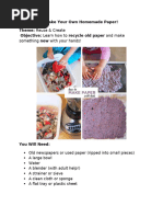 Manila Paper Procedure | PDF