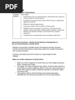 Grade 11 Tourism Study Guide | PDF