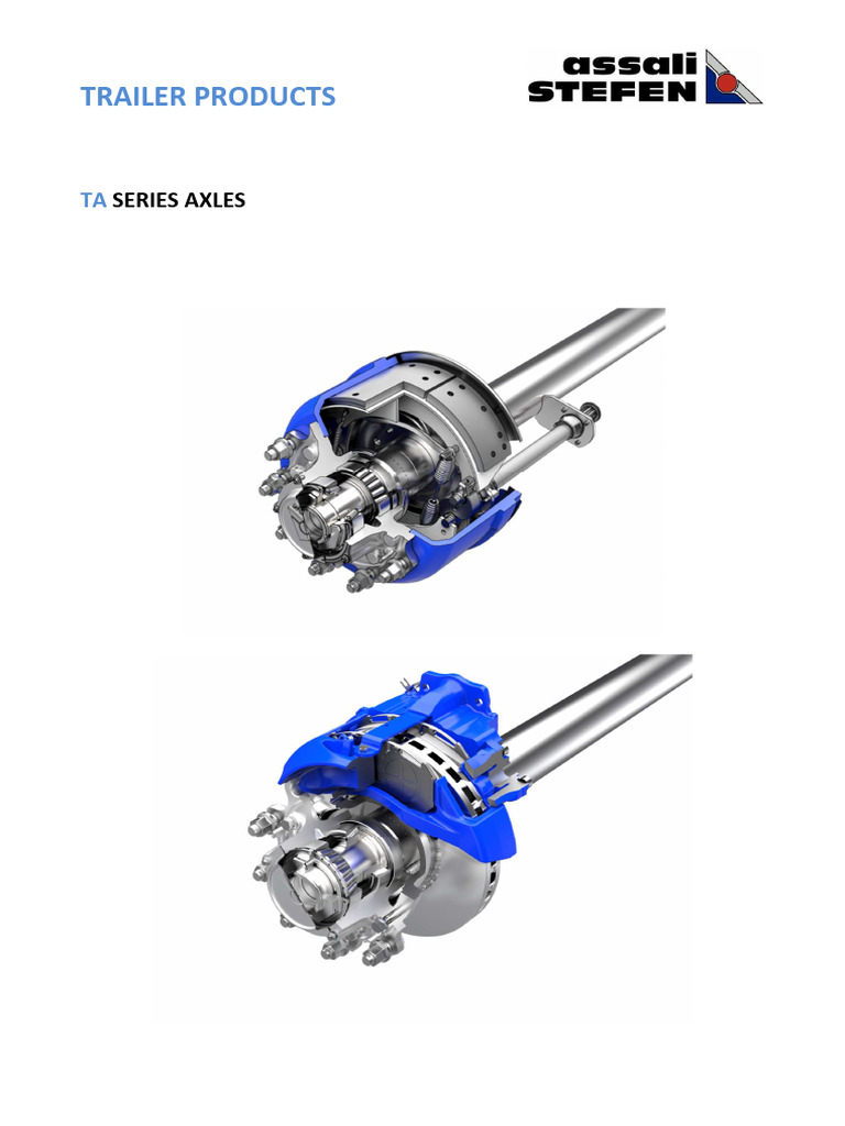 Axles - TA Parts List - Z Brake | PDF | Transportation Engineering ...