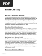 History Study Notes - Steve Biko-BCM | PDF | Politics Of South Africa ...
