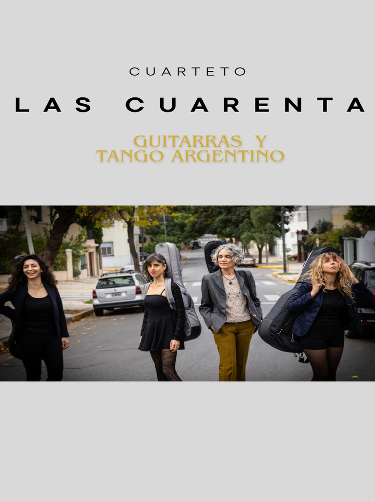 Cuarteto de Guitarras y Tango Argentino | PDF