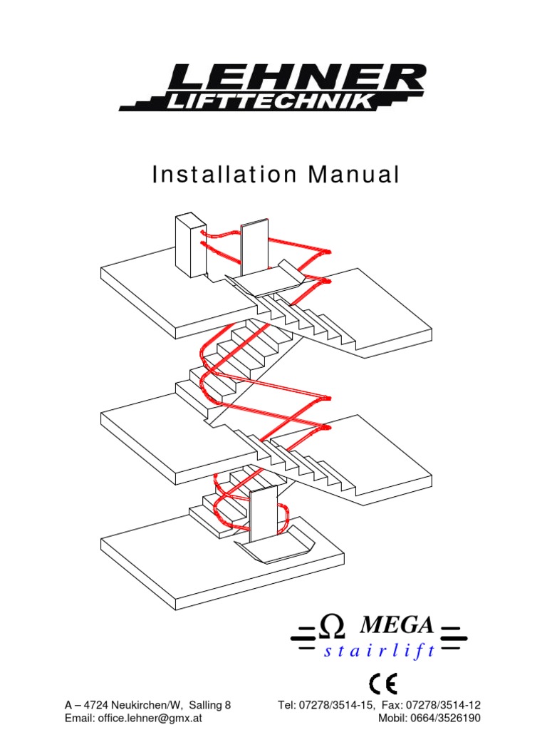 Omega - Installation Manual | PDF | Screw | Elevator