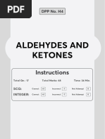 Aldehydes, Ketones and Carboxylic Acids - PYQ (2012-2024) | PDF | Aldehyde | Ketone