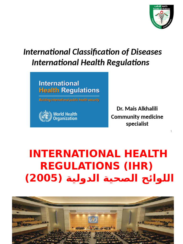 International Health Regulations Overview | PDF | Mental Disorder ...