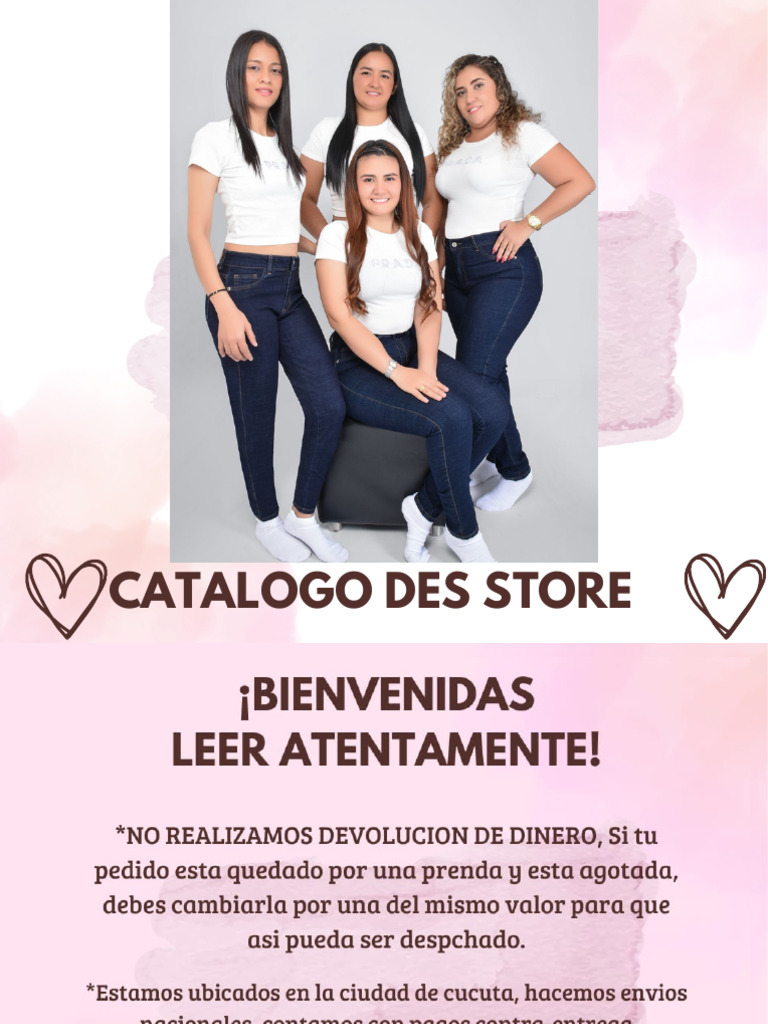 Catálogo de Ropa: Shorts y Pantalones | PDF