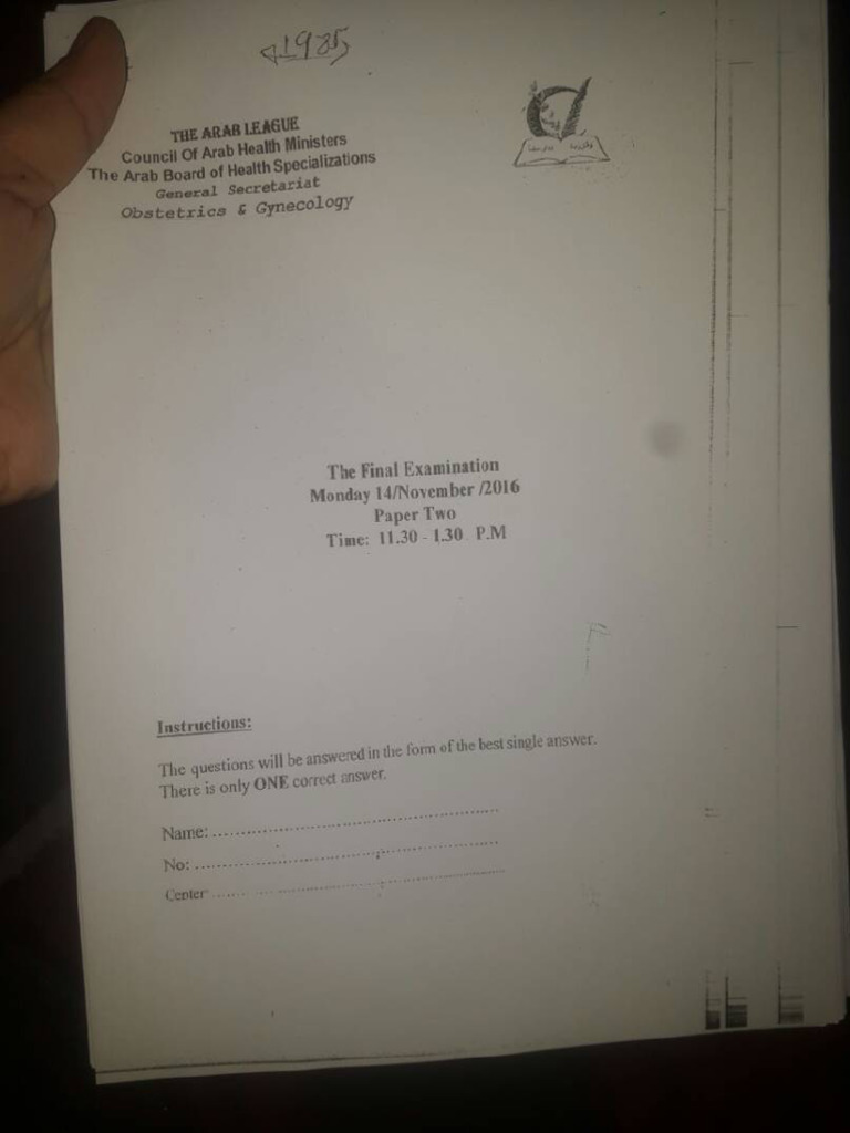 2016 Paper 2 | PDF