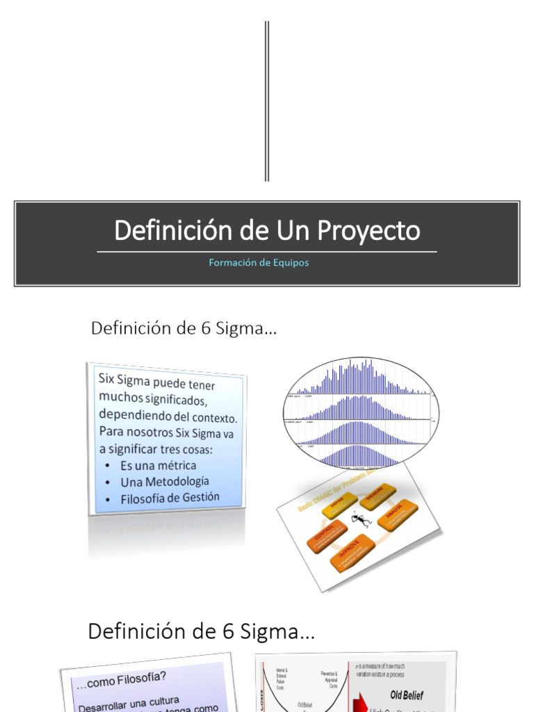 Definición y Metodología de Lean Six Sigma | PDF | Six Sigma