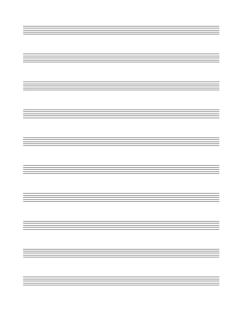 Blank 10 Score | PDF