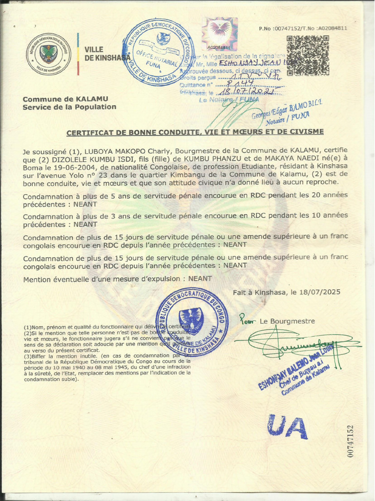 Attestation | PDF
