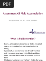 Pitting Edema Assessment Chart | PDF