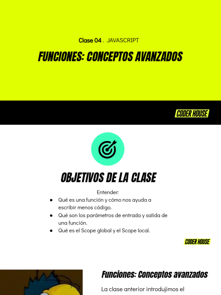 Funciones Avanzadas en JavaScript | PDF | Variable (informática ...
