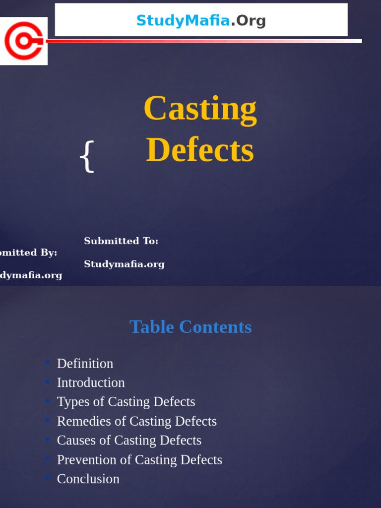 Aluminium Die Casting Defects Overview | PDF | Metalworking | Metals