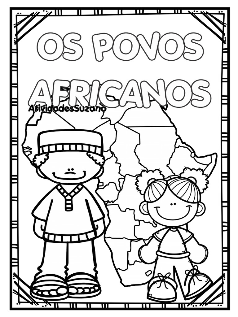 Os Povos Africanos e Suas Riquezas Atividades | PDF