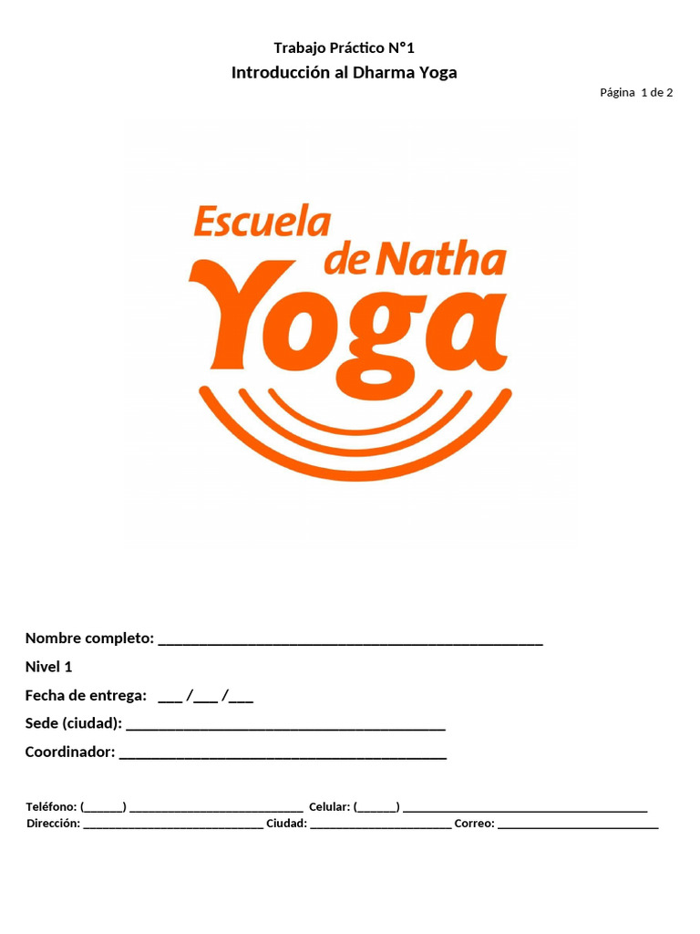 Yoga Dharma | PDF | Āstika | Práctica espiritual