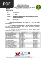 PNP Contact Numbers | PDF