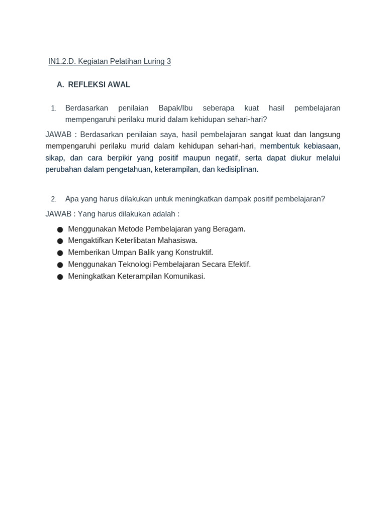 MODUL 2 KP 3 - Porman Sibarani | PDF