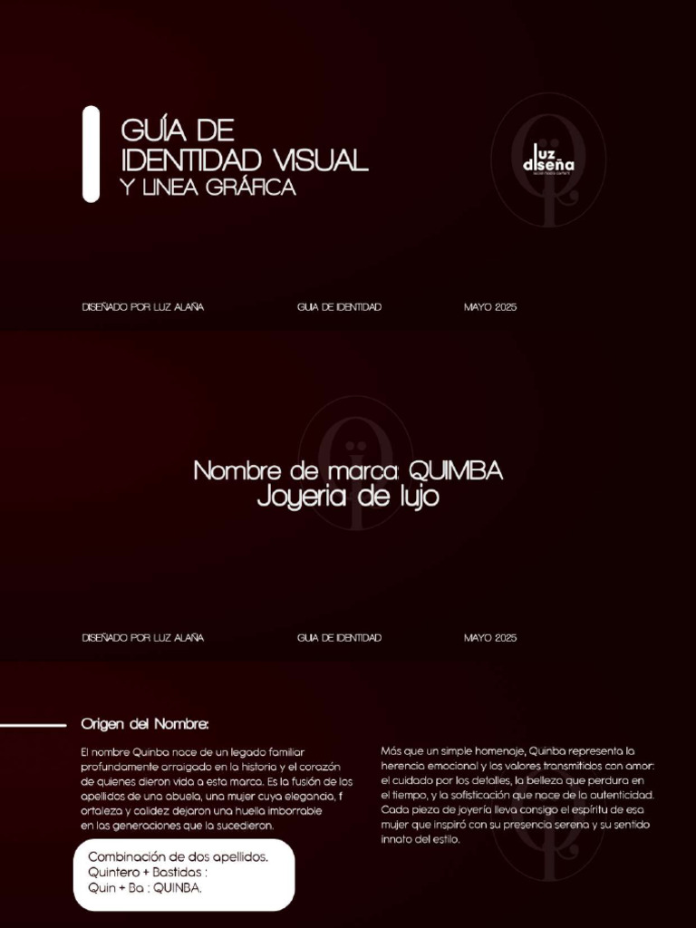 Quimba - Manual de Identidad | PDF