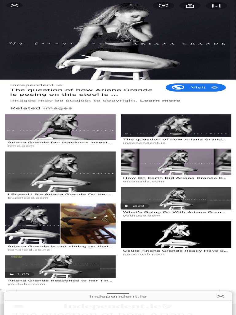 Ariana Stool Sitting Challenge - Google Search | PDF