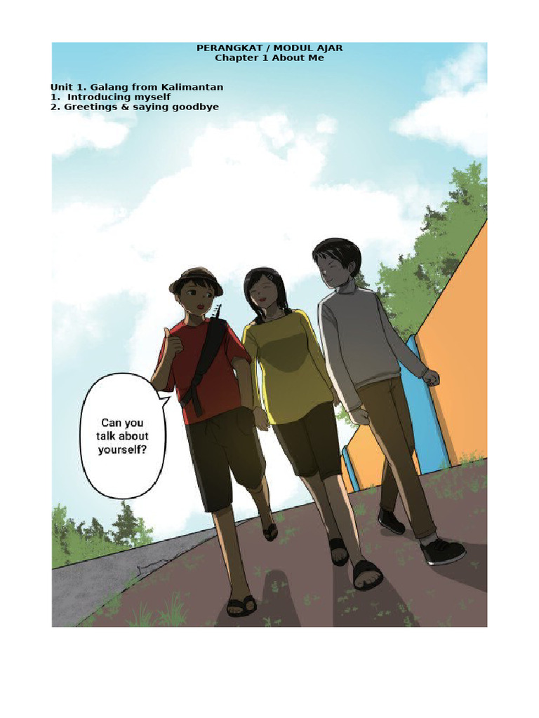 Modul Ajar Chapter 1 Unit 1 Pertemuan 1-2 | PDF