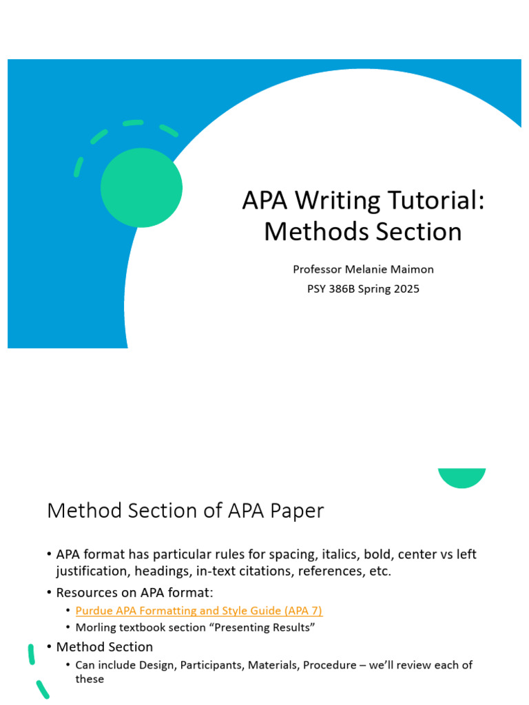 APA Writing Examples - Method Section Sp25 | PDF | Likert Scale | Sexism