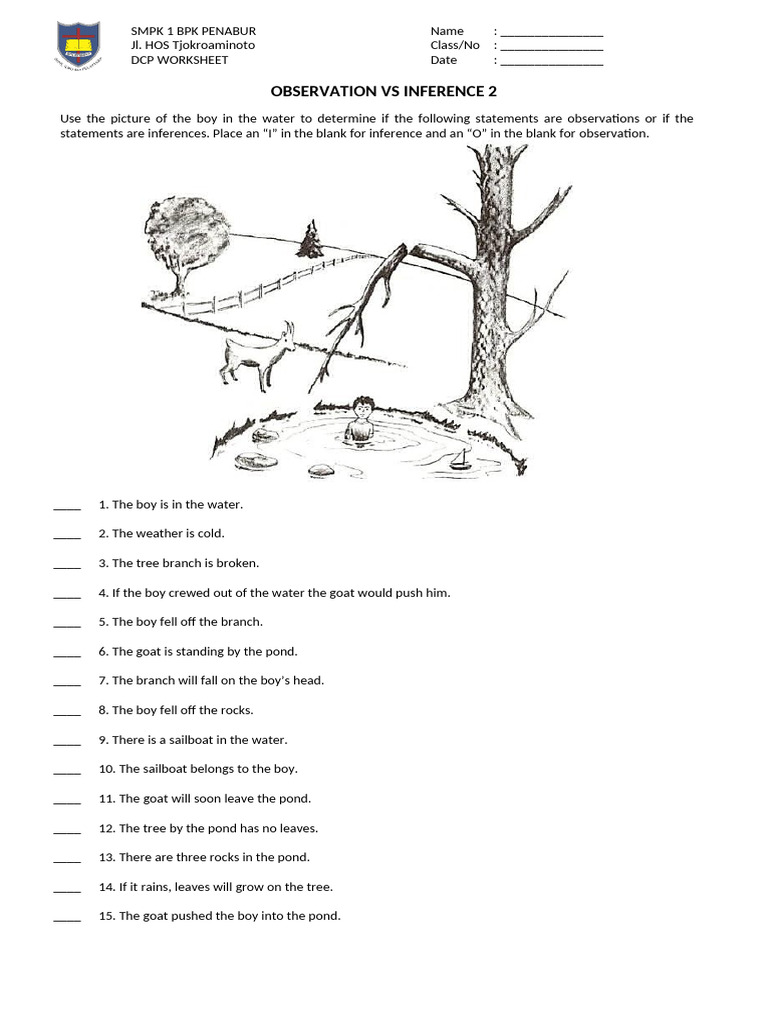 Observation and Inference 2 | PDF