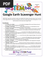 Google Earth Task Cards Overview | PDF