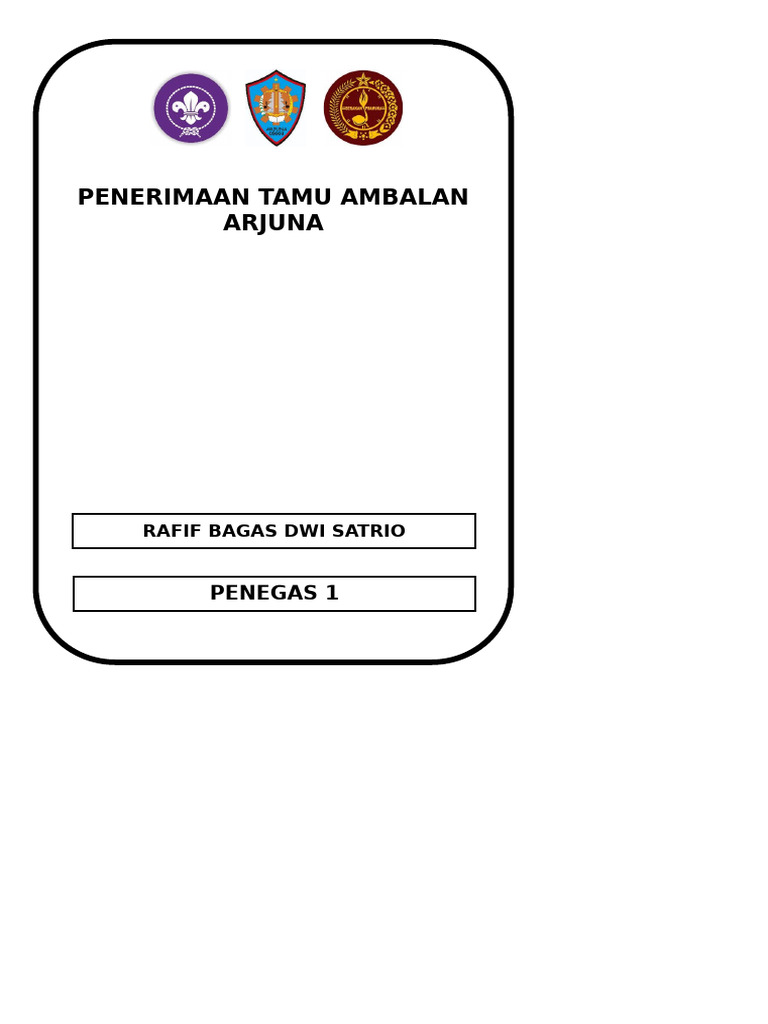 Id Card Rio Pramuka | PDF