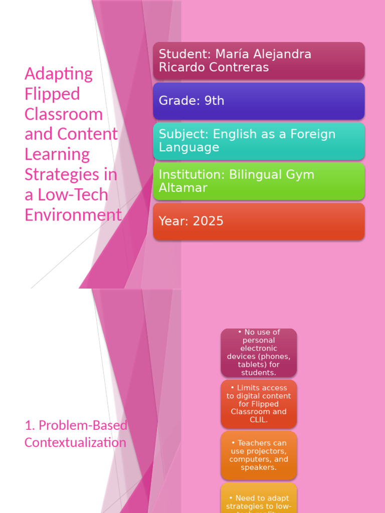 Flipped Classroom Presentation Final | PDF | Learning | Methodology