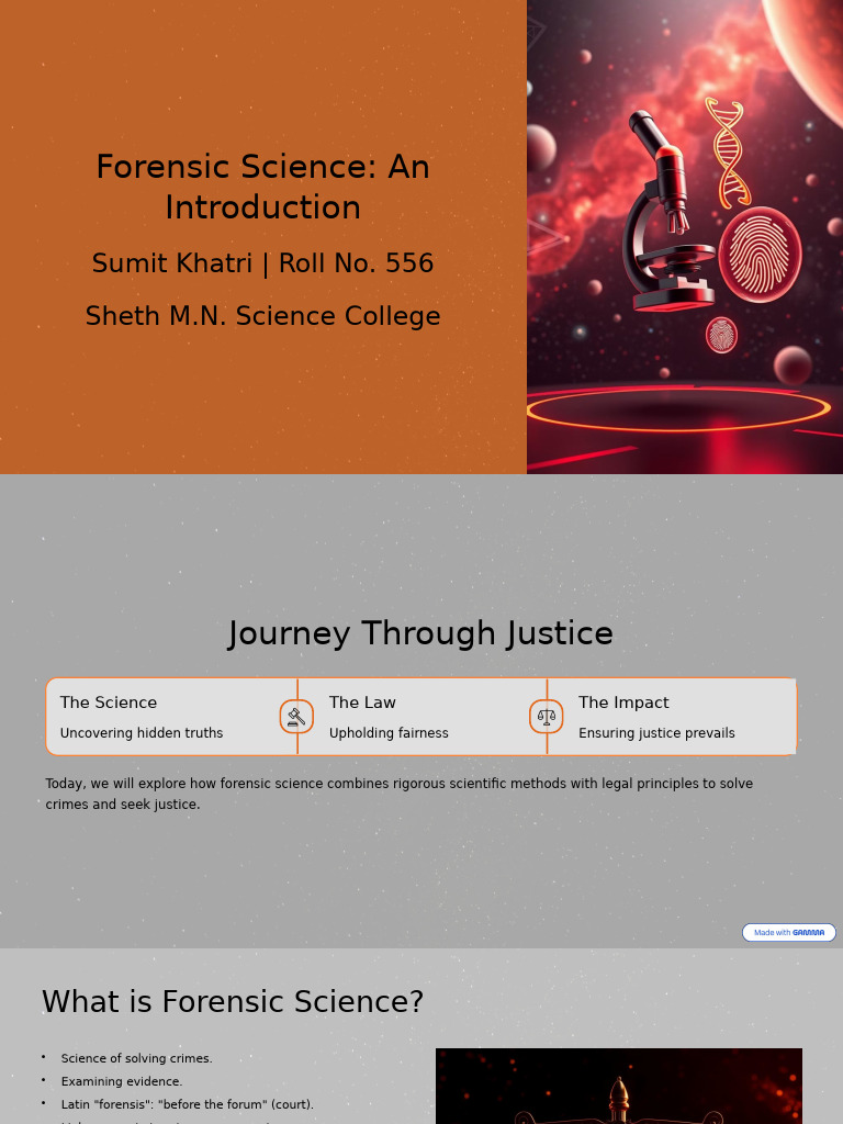 Forensic Science An Introduction | PDF | Forensic Science | Law ...