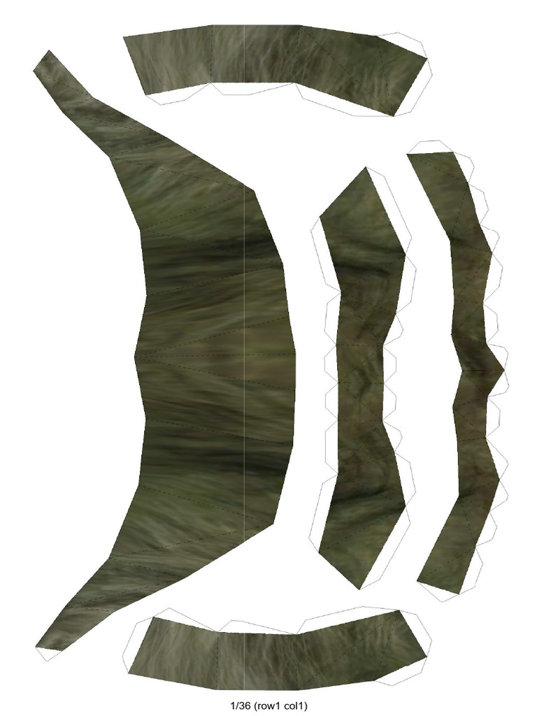 Papercraft Yoda A Color | PDF
