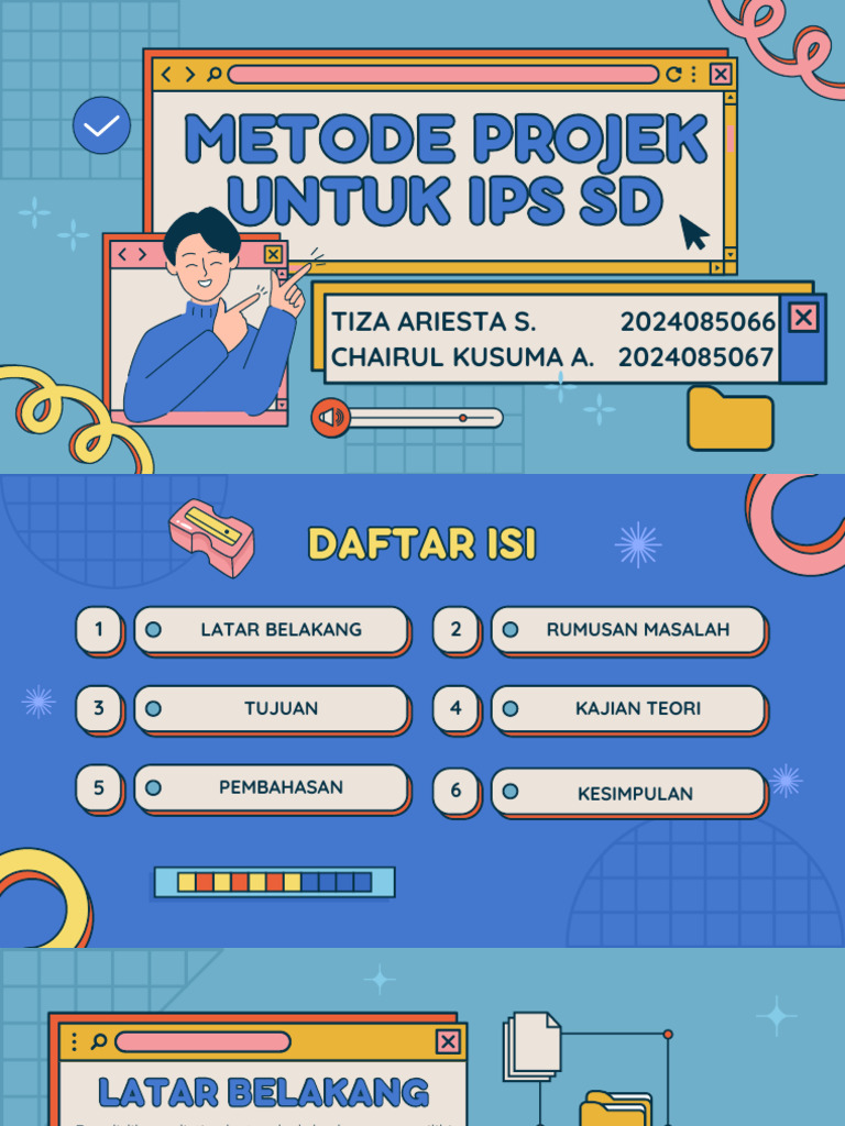 Metode Proyek Pembelajaran IPS - Tiza Ariesta 2024085066 - Chairul ...