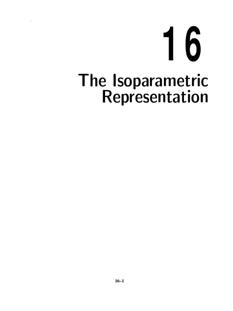 Isoparametric Representation in FEM | PDF | Triangle | Coordinate System