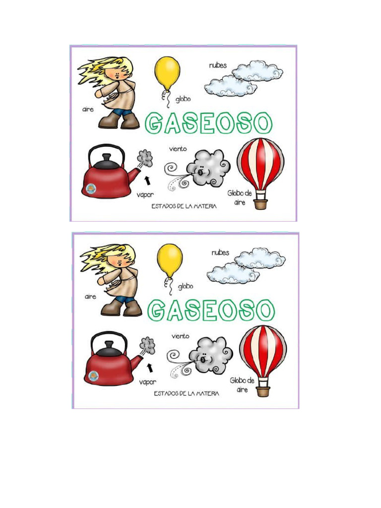 Ejemplos Gaseosos | PDF
