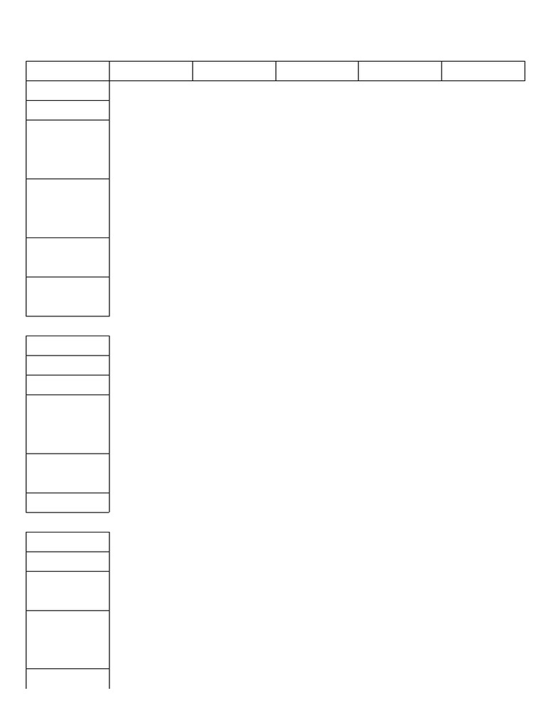 Canterbury Tales Character Analysis Chart | PDF
