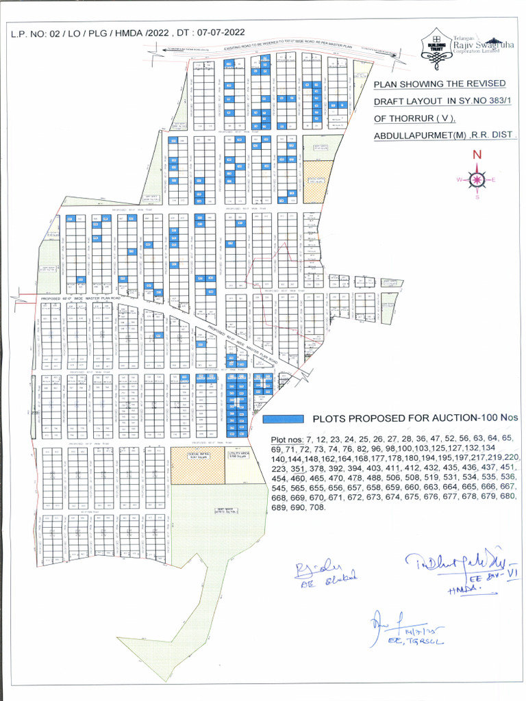 Thorrur Layout | PDF