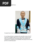 Masonic Toast Response Guide | PDF