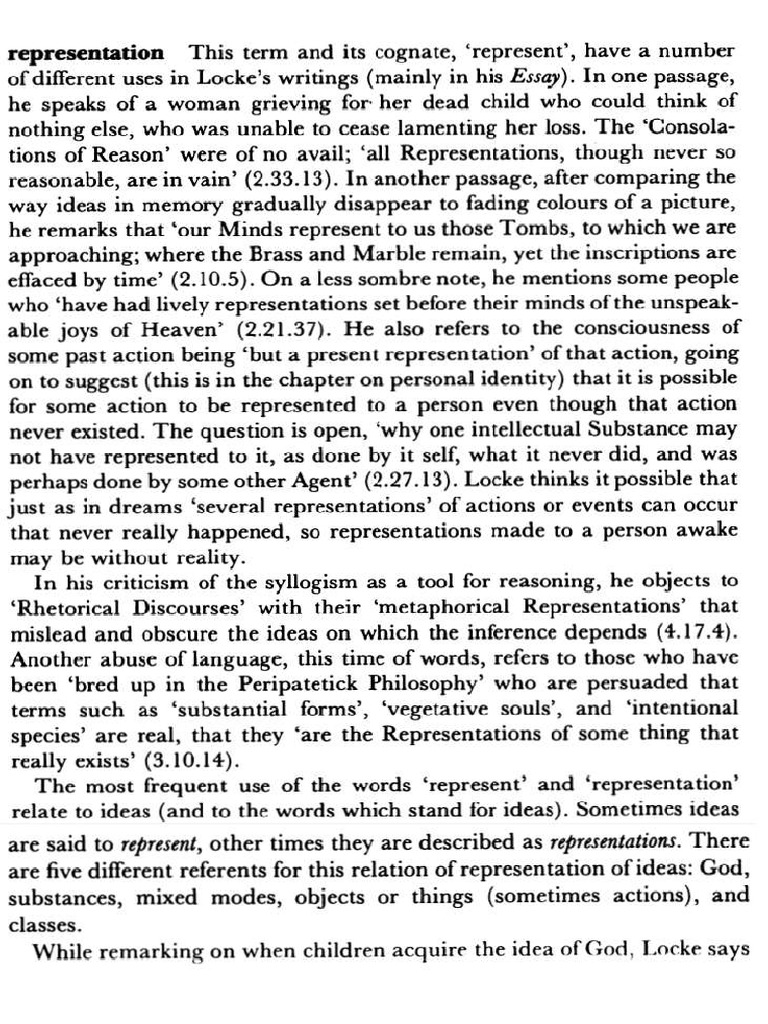 Representation | PDF