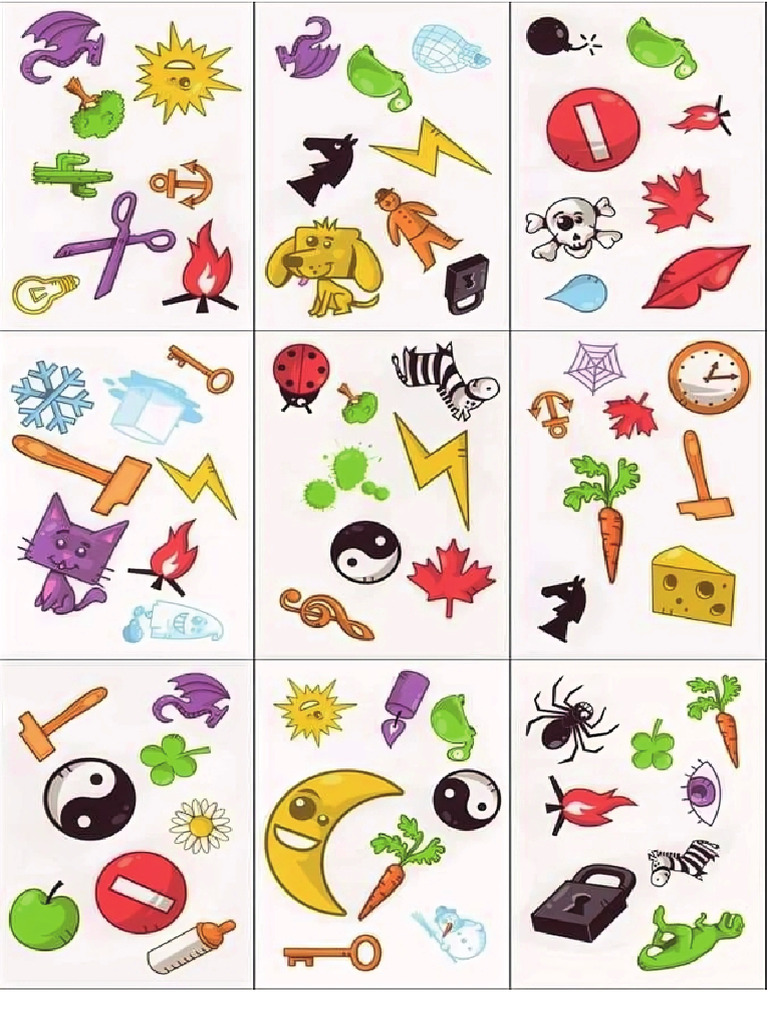 Dobble y Domino Game | PDF