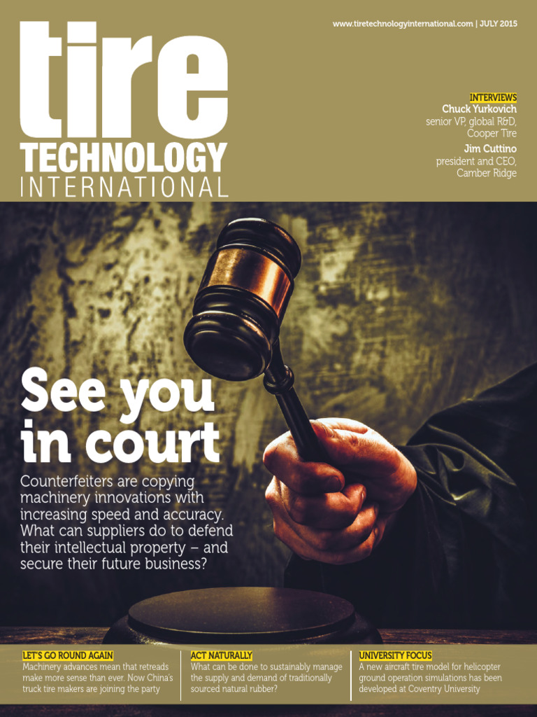 Tire Industry IP Infringement Solutions | PDF | Pyrolysis | Tire