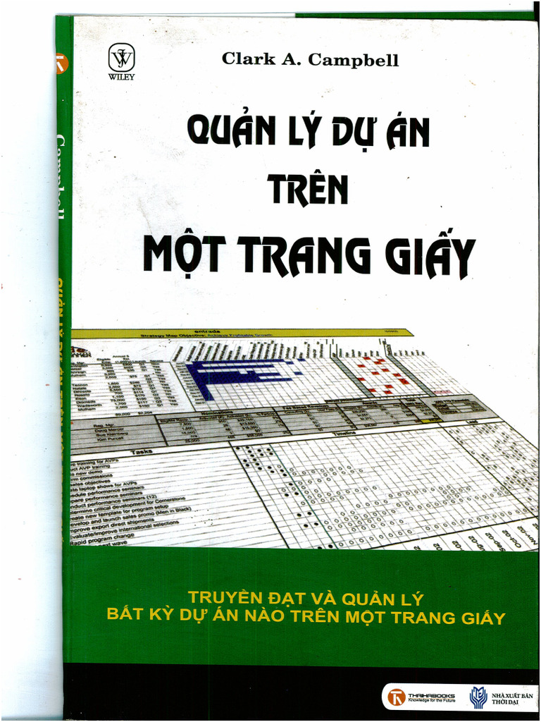 Nhasachmienphi Quan Ly Du An Tren Mot Trang Giay | PDF