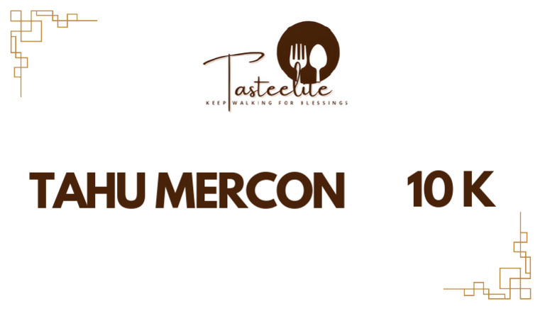 Tahu Mercon - 20250312 - 120342 - 0000 | PDF